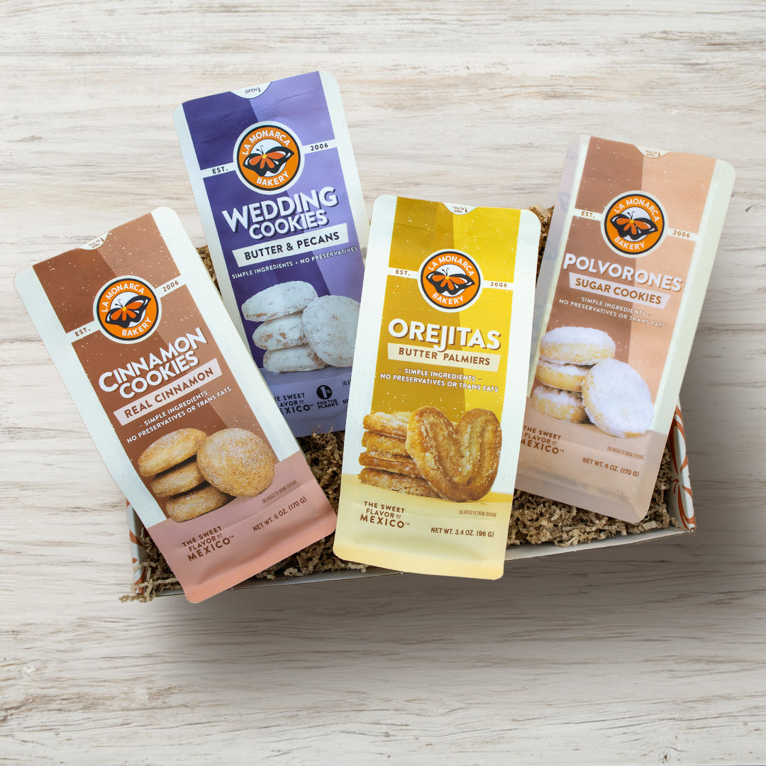 Mexican Cookie Collection Gift Box– La Monarca Bakery