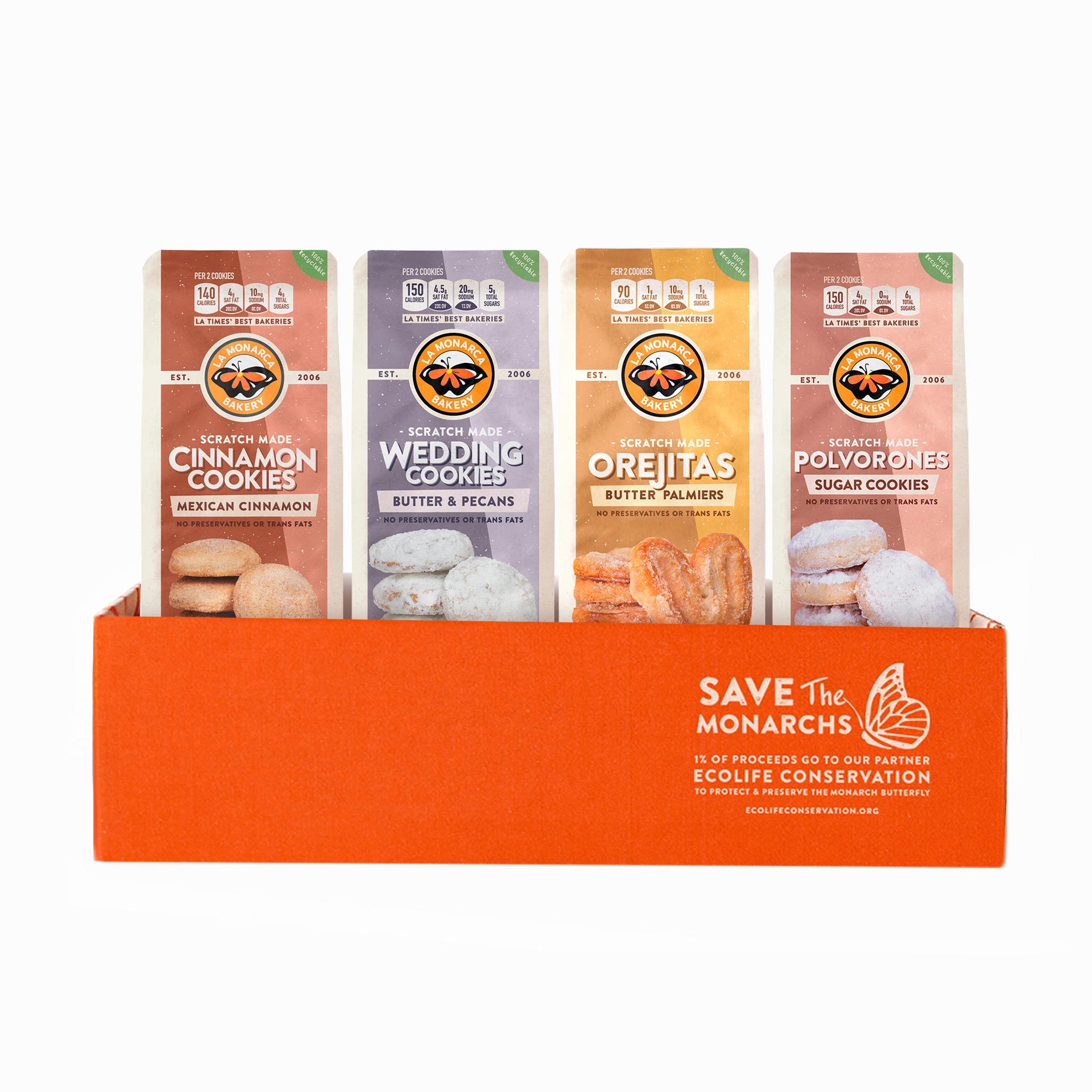 Mexican Cookie Collection Gift Box– La Monarca Bakery